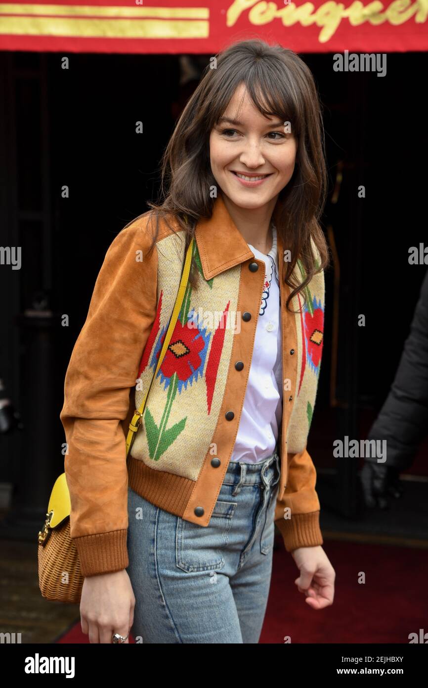 ANAIS Demoustier assiste au Cesar Paris 2020 arrivée au déjeuner du ...