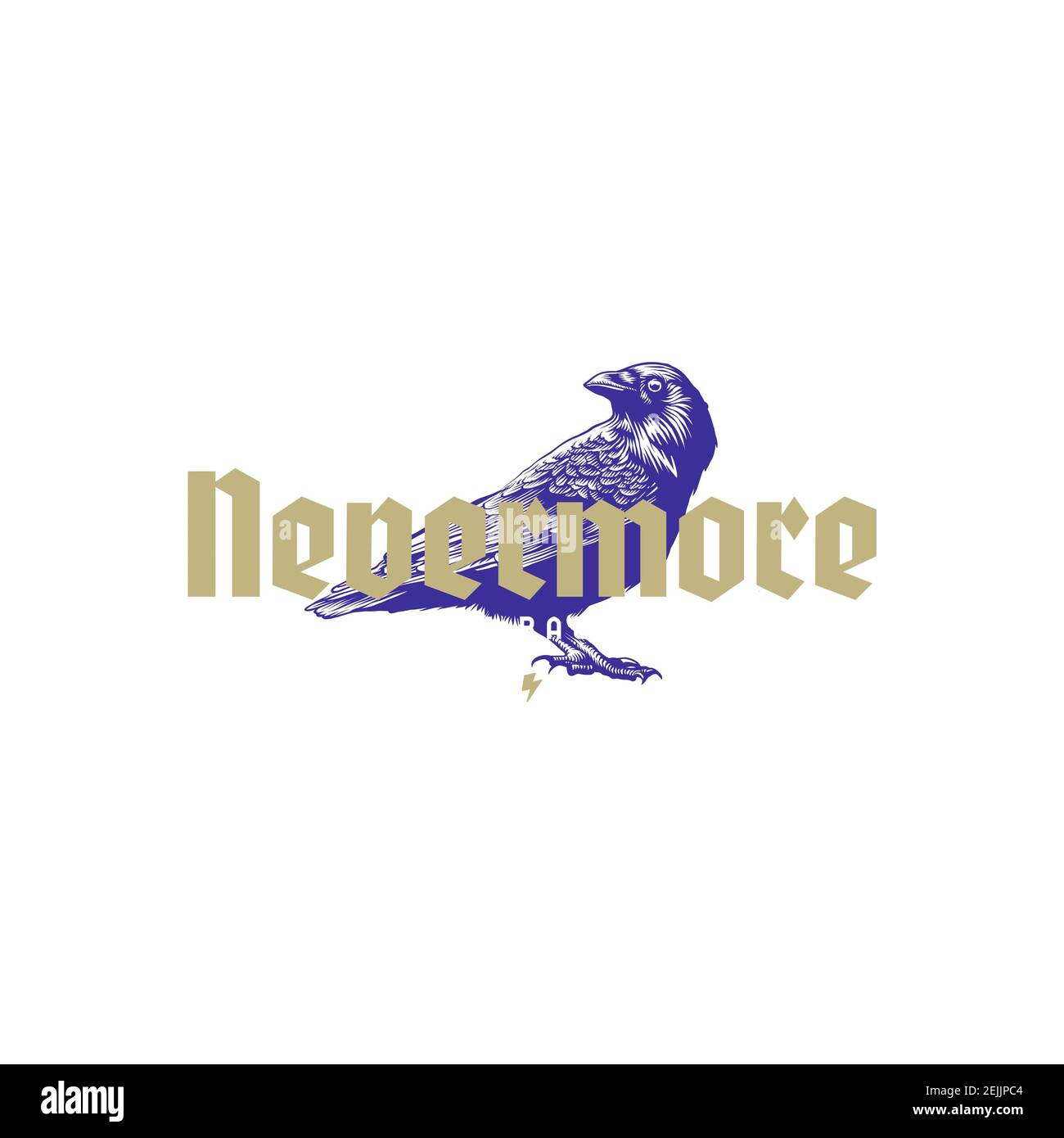 Logo de corbeau Banque de photographies et d’images à haute résolution ...