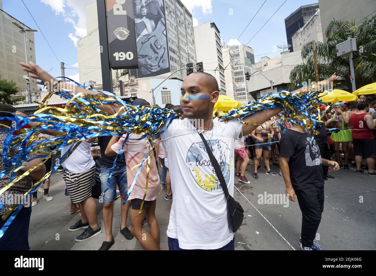 São Paulo (SP), 15/02/2020 - DÉFILÉ DU CARNAVAL DE LA RUE DE SAO PAULO ...