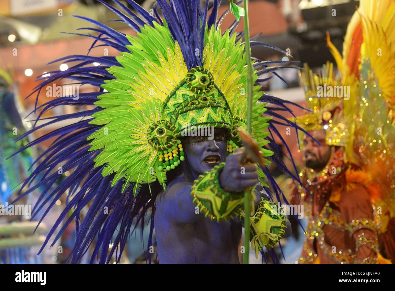 Carnaval de rio 2020 gres vila isabel samba Banque de photographies et ...