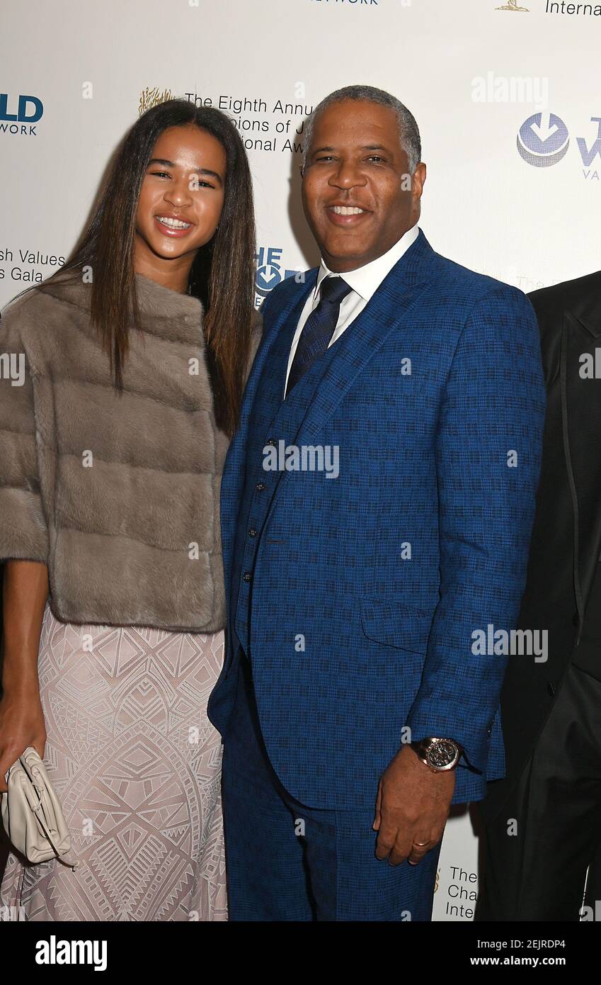 L'honorée Robert F Smith et sa fille Eliana Smith ont assisté au ...