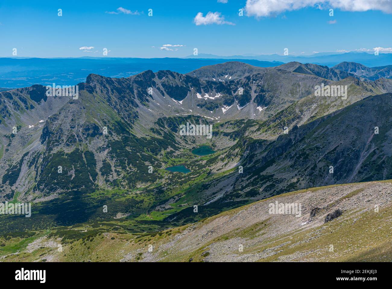 Chaîne de montagnes de Rila en Bulgarie Photo Stock - Alamy