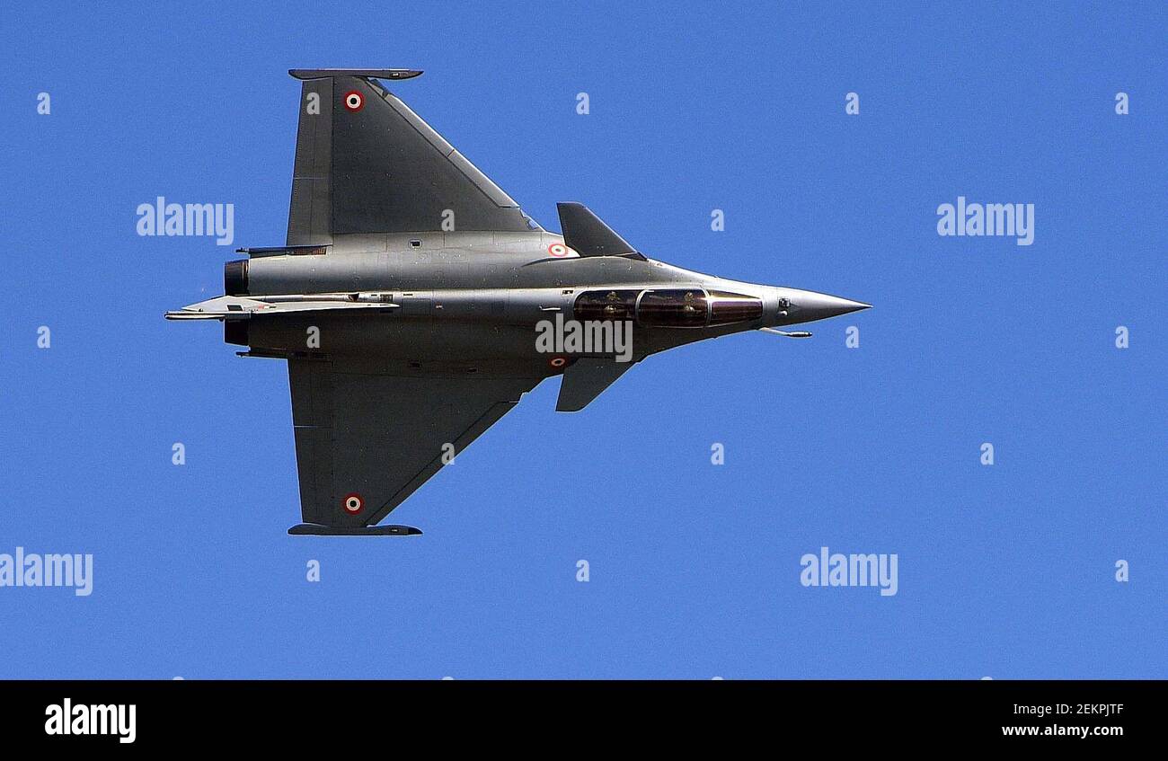 GHAZIABAD, INDE – 6 OCTOBRE : Rafael, un avion de chasse récemment ...