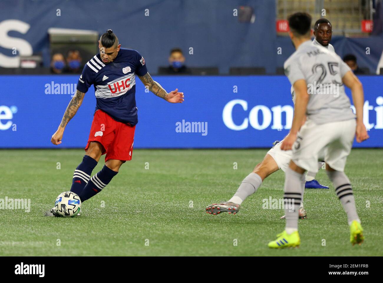 20 novembre 2020 ; Foxborough, ma, États-Unis ; La révolution de la ...