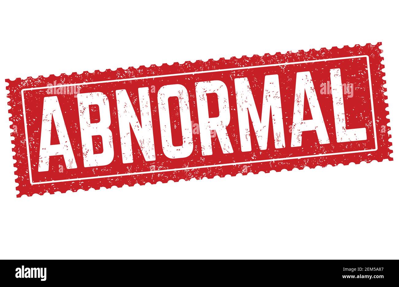 Situation anormale Banque d'images vectorielles - Alamy