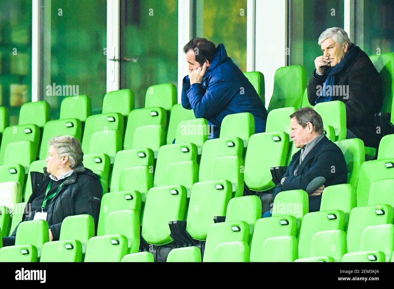 GRONINGEN, PAYS-BAS - FÉVRIER 24 : Frank Arnesen, de Feyenoord, lors du ...