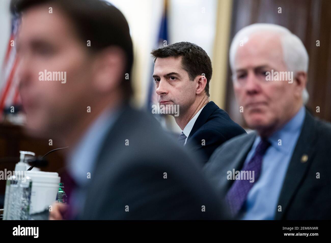 Washington, États-Unis d'Amérique. 24 février 2021. Le sénateur ...