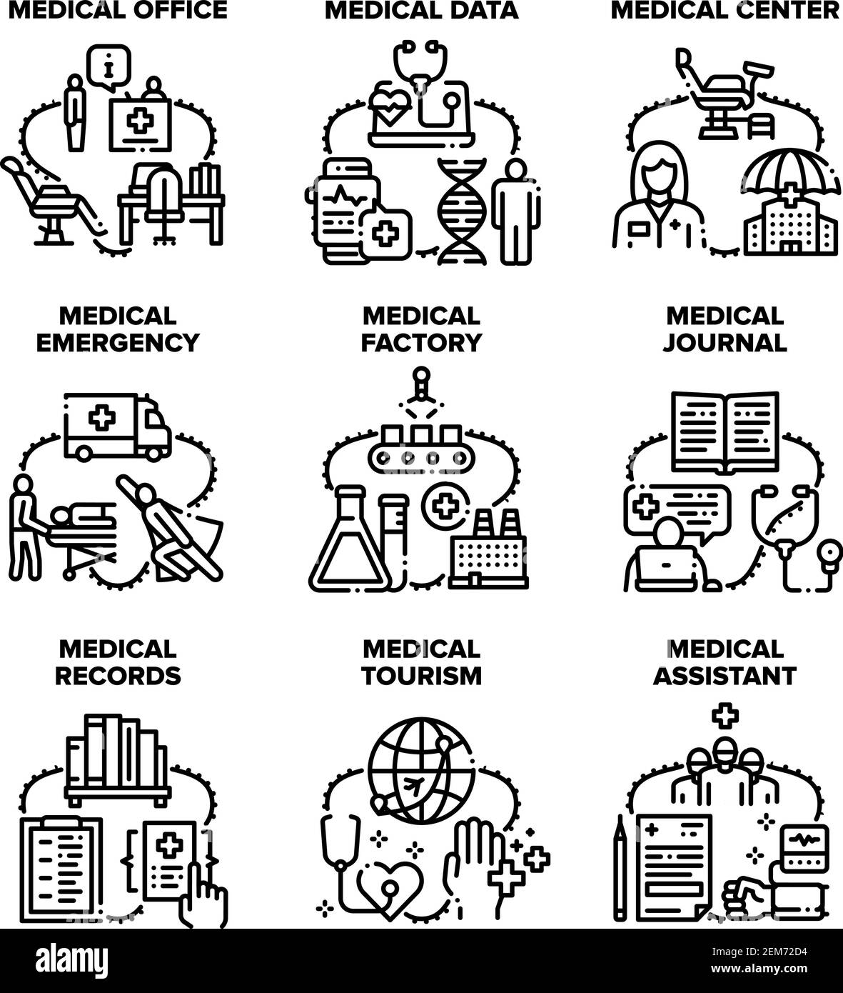 Laborantin noir Banque d'images noir et blanc - Alamy