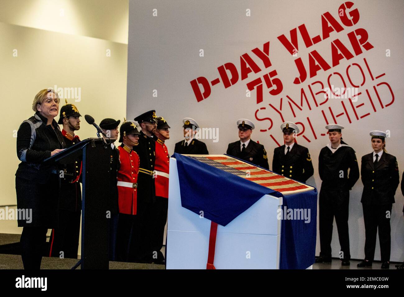ROTTERDAM - au cours de la cérémonie d'ouverture de la présentation du ...
