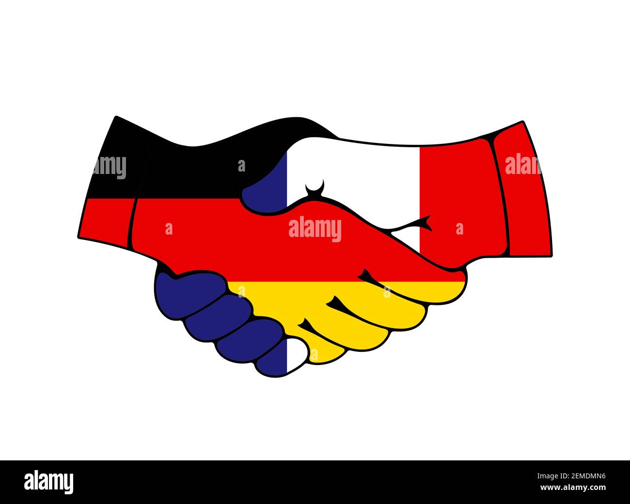 La France et l'Allemagne font le commerce, la coopération est mise à l ...