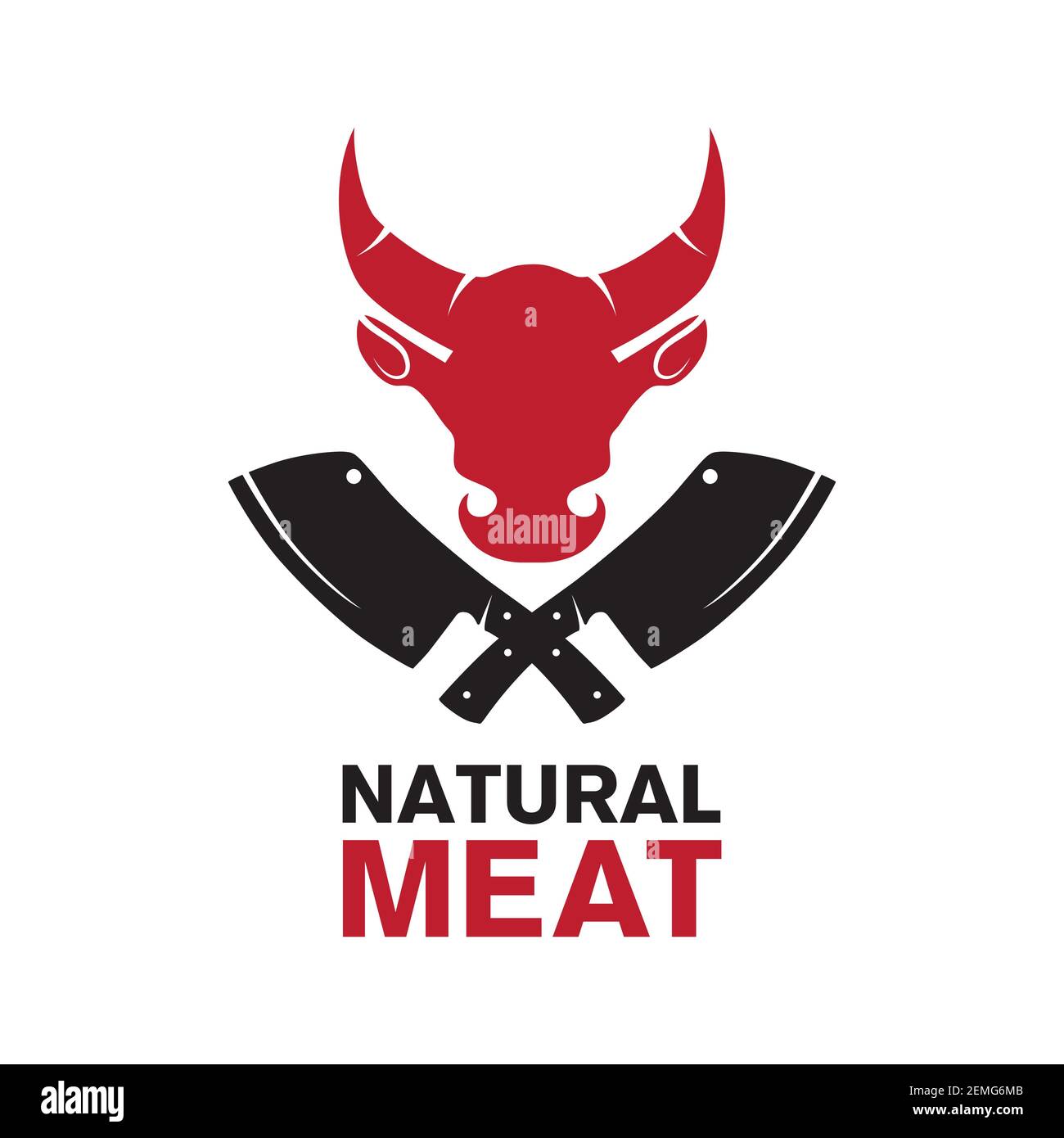 Logo Vector d'un magasin de viande et d'un restaurant Image Vectorielle ...