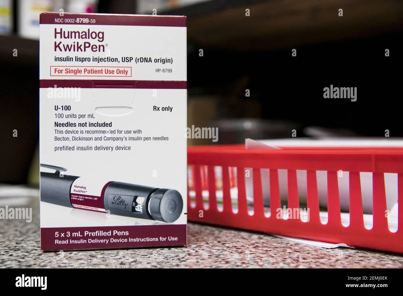 Humalog insulin Banque de photographies et d’images à haute résolution ...