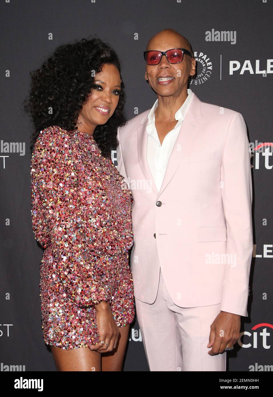 Aisha Tyler, RuPaul Charles. Le Paley Center for Media 2019 PaleyFest ...