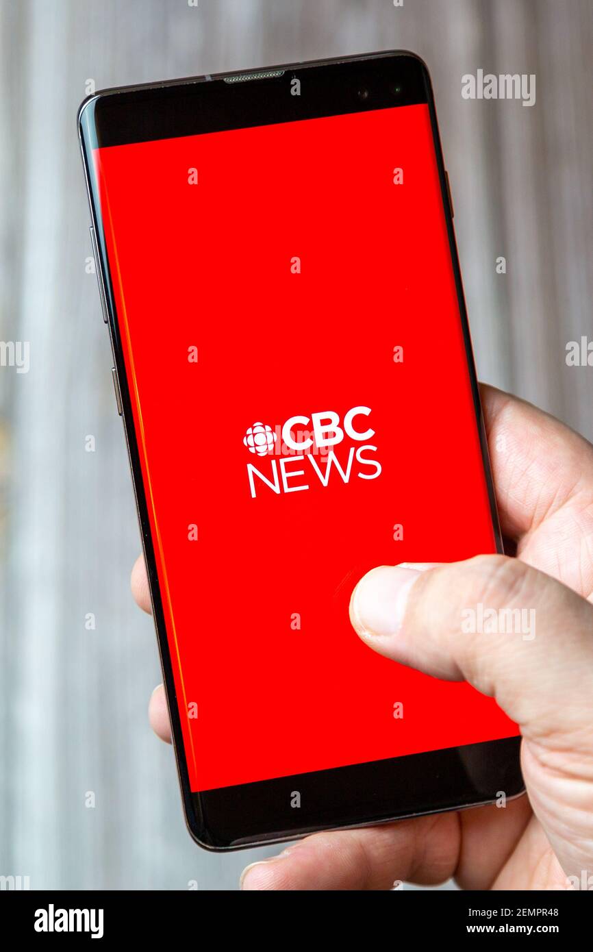 Application de nouvelles cbc Banque de photographies et d’images à ...