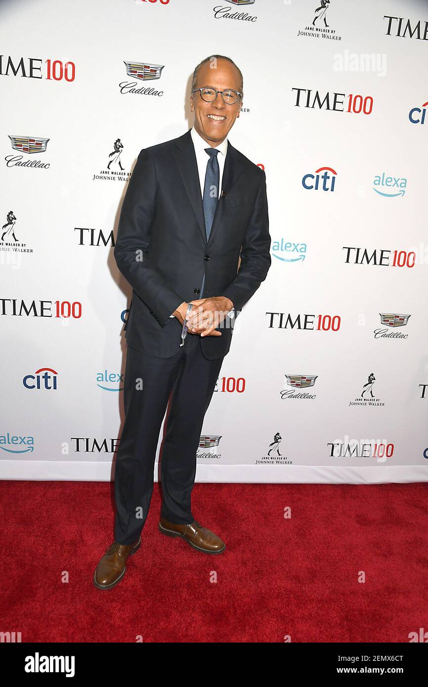 Lester Holt assiste au 2019 FOIS 100 personnes les plus influentes dans ...