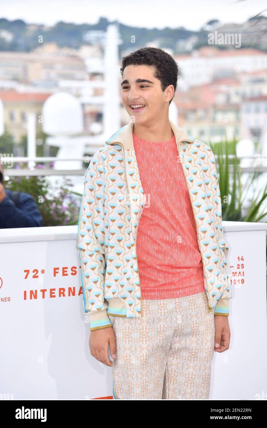 L'acteur belge Idir Ben addi pose à un photocall pour le nouveau film ...