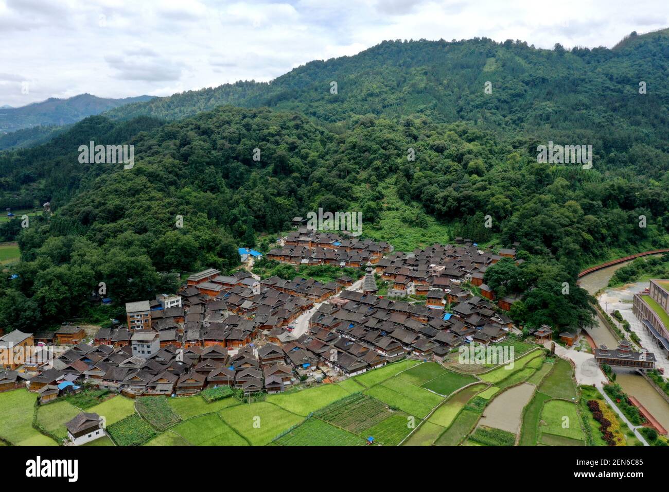 Guizhou, Chine - juin 18 2019 (USAGE ÉDITORIAL UNIQUEMENT. CHINA OUT ...