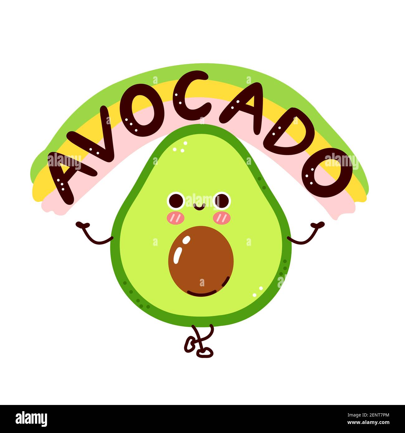 Adorable personnage drôle d'avocat. Icône d'illustration de personnage ...