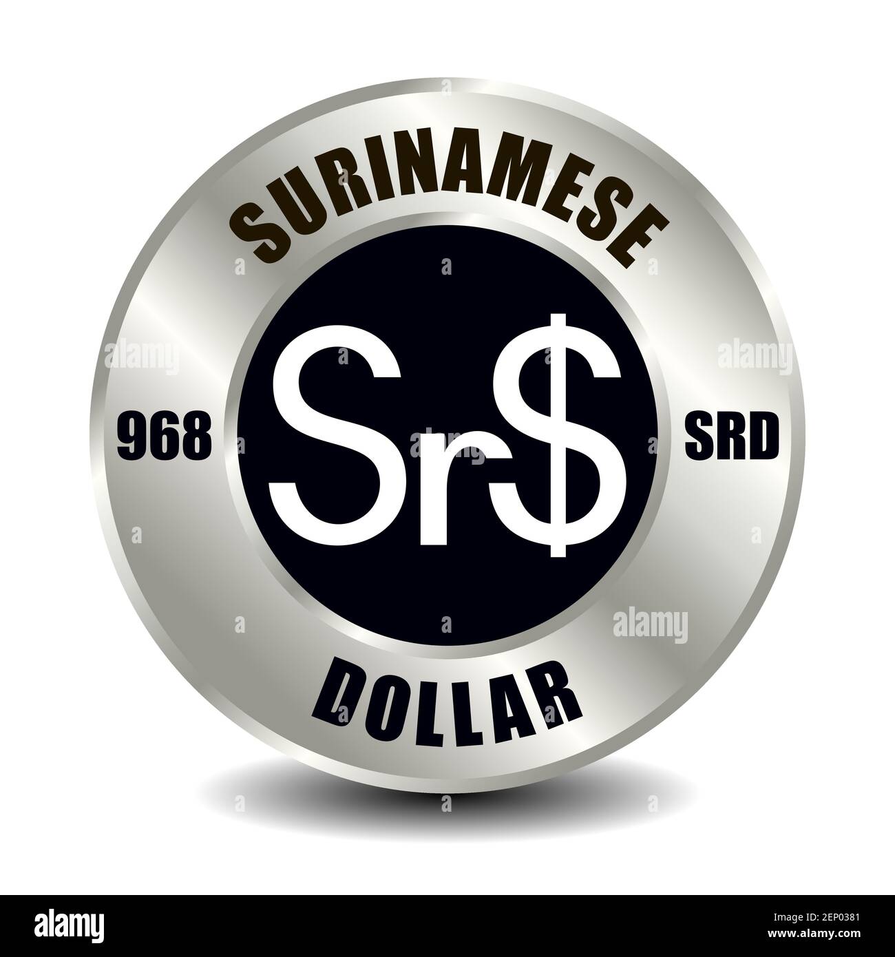 Dollar surinamais Banque d'images vectorielles - Alamy