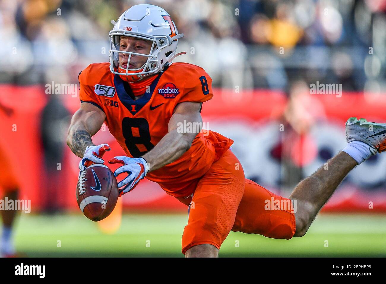 30 décembre 2019: L'Illinois Fighting Illini Wide Receiver Casey ...