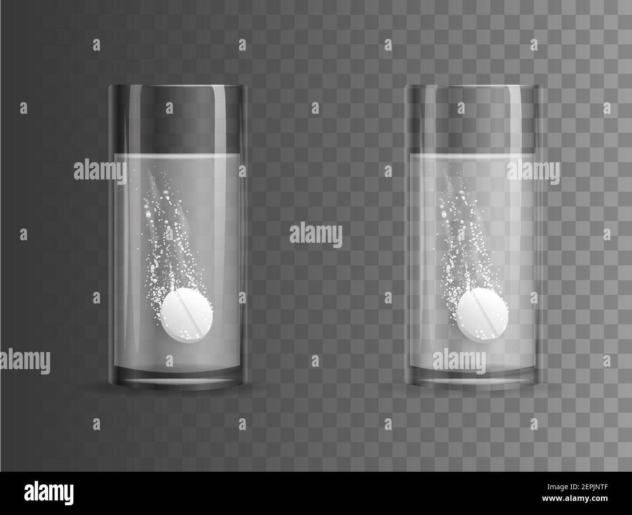 Comprimé effervescent Banque d'images vectorielles - Alamy