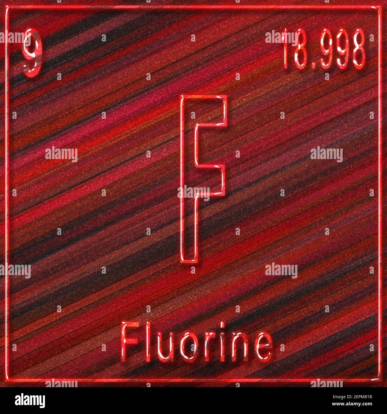 Atome De Fluor Banque d'image et photos - Alamy