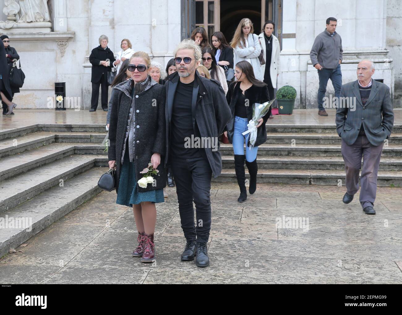 Lisbonne-03/01 / 2018- les funérailles de l'actrice Guida Maria ont eu ...