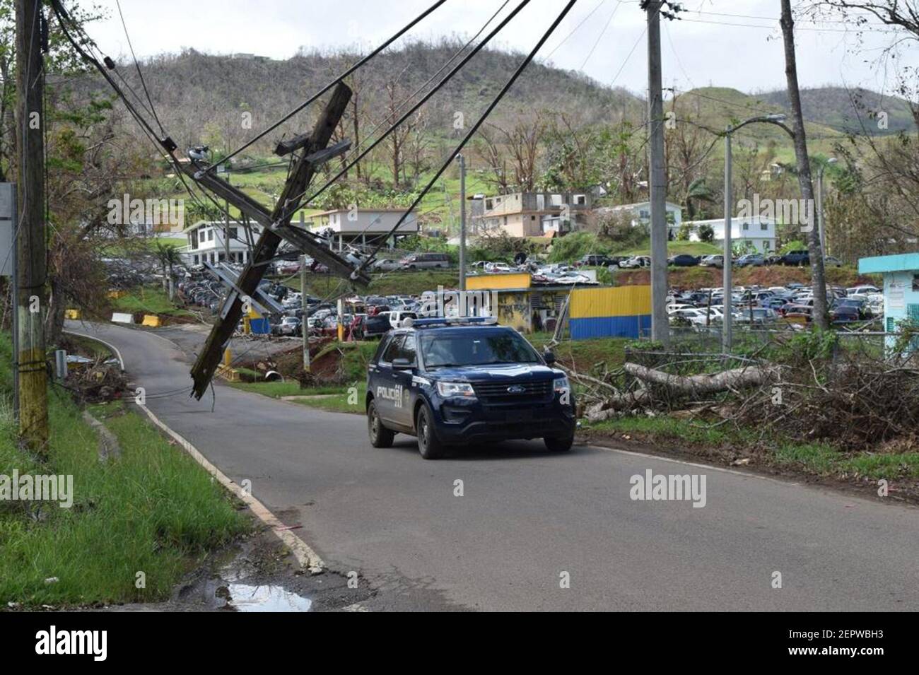 La région montagneuse du centre de Porto Rico a été durement touchée ...