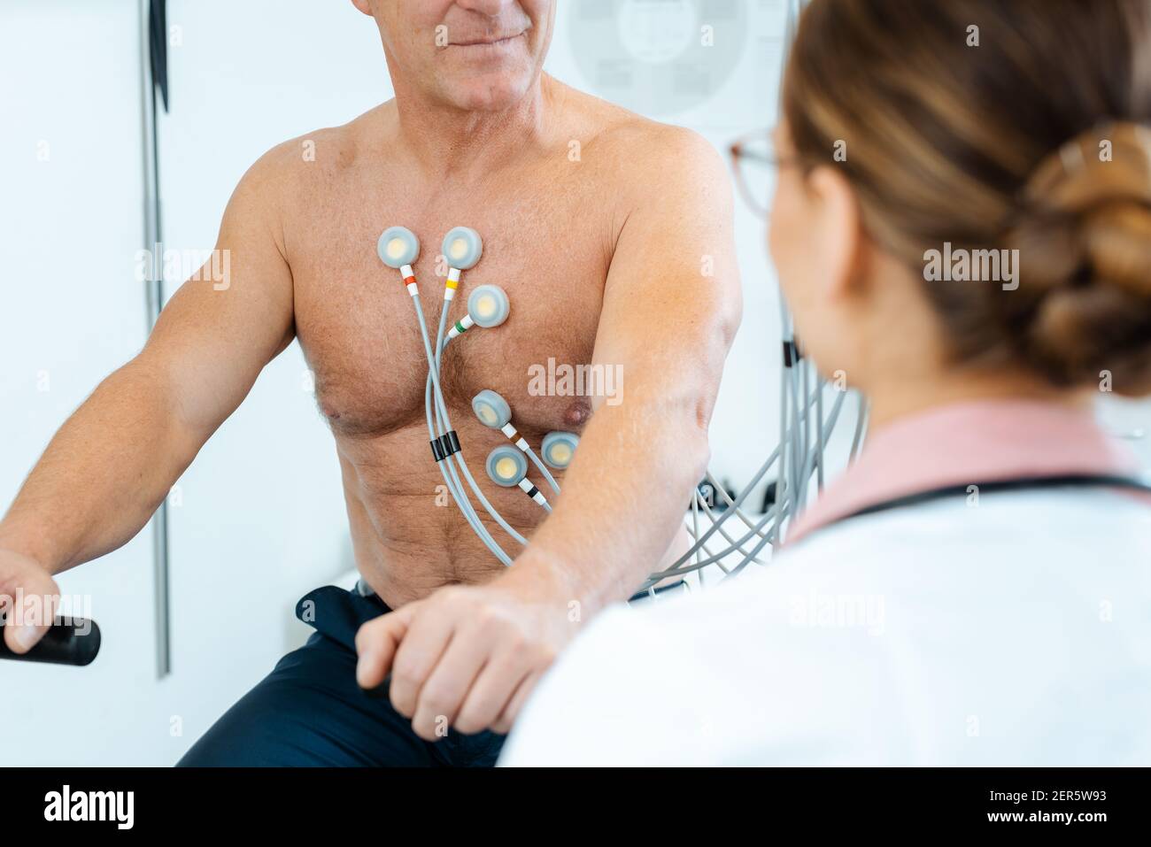 Prueba de ecg Banque de photographies et d’images à haute résolution ...