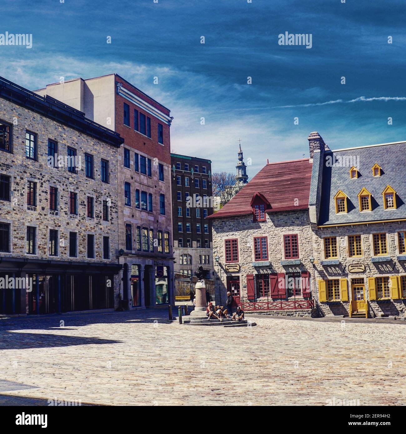 Place royale québec Banque de photographies et d’images à haute ...