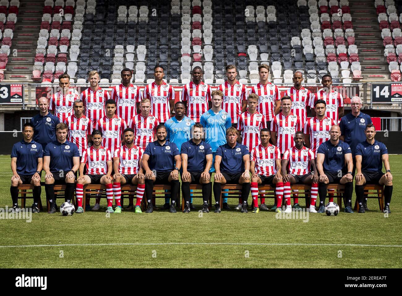 ROTTERDAM, photocall Jong Sparta Rotterdam, football, saison 2018-2019 ...