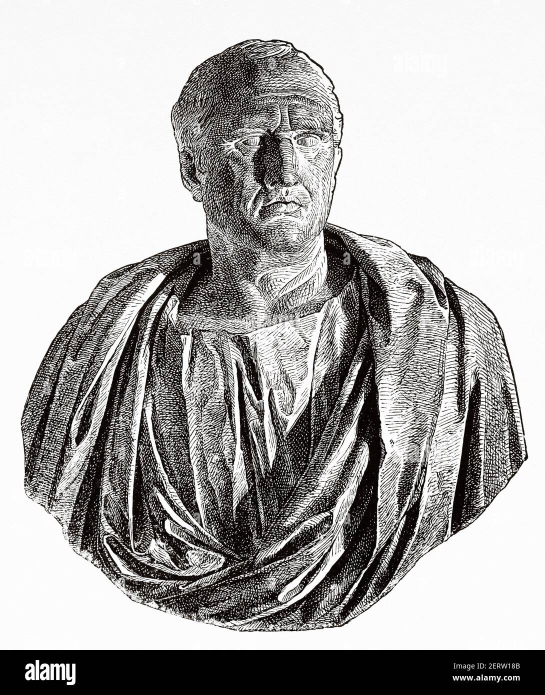 Portrait de marcus tullius cicero Banque de photographies et d’images à ...