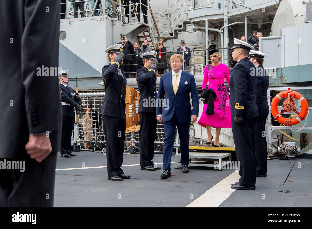 Le roi Willem-Alexander des pays-Bas, la reine Maxima des pays-Bas lors ...