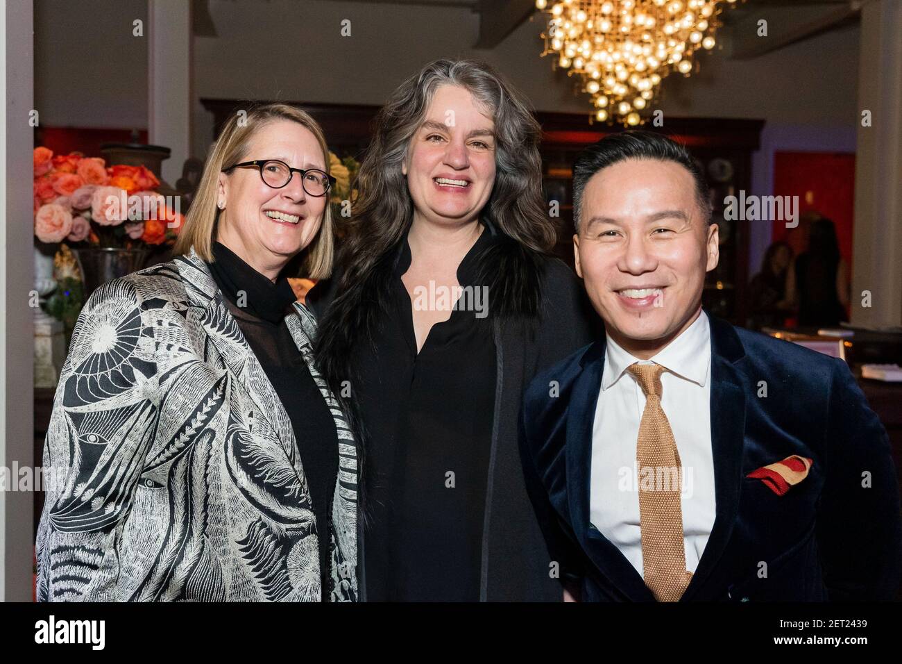 SAN FRANCISCO, CA - 15 novembre - Prisca Geeslin, PAM MacKinnon et BD ...