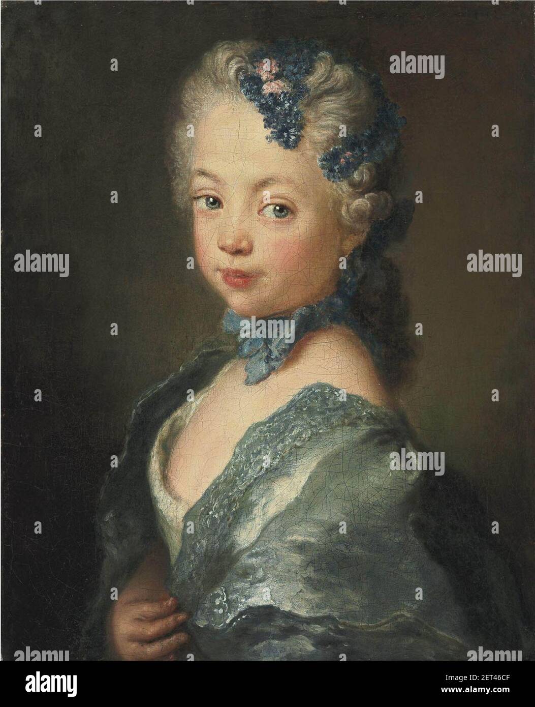 La petite fille des artistes Banque de photographies et d’images à ...