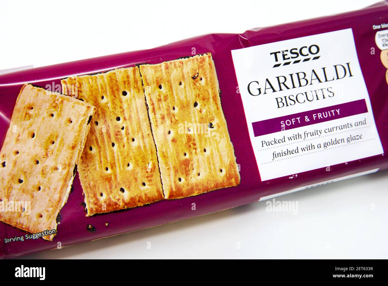 Biscuits Tesco Garibaldi Photo Stock Alamy
