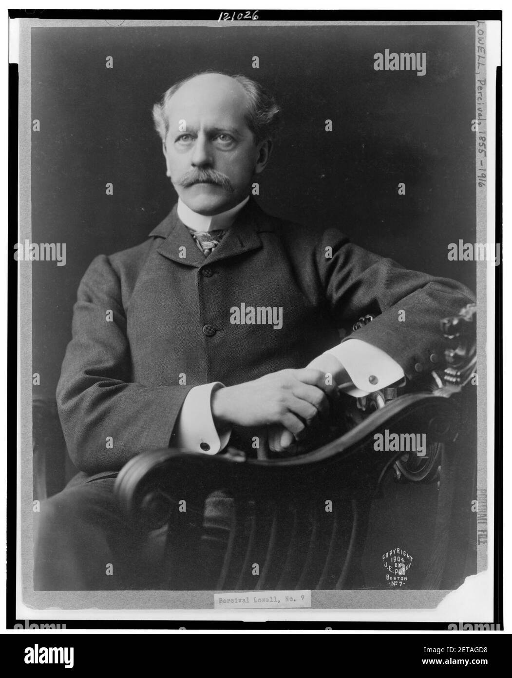 Portrait de percival lowell Banque de photographies et d’images à haute ...