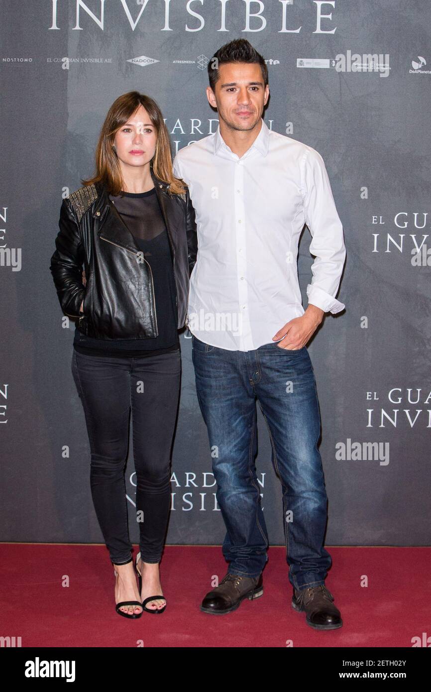 Marta Etura et Carlos Librado Nene participent à la photocall 'El ...