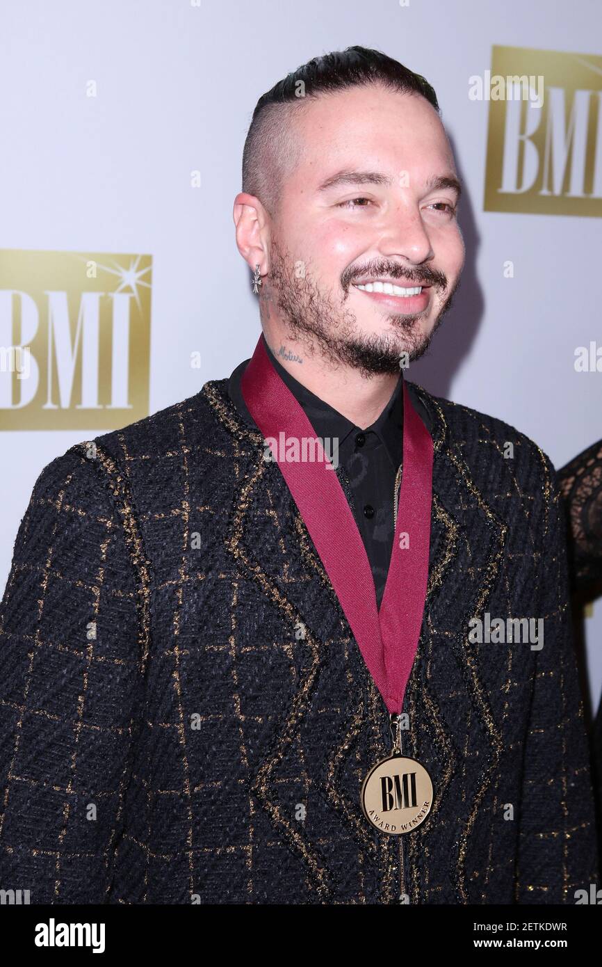 Jose Alvaro Osorio Balvin aka J Balvin au 24e BMI Latin Awards qui s ...