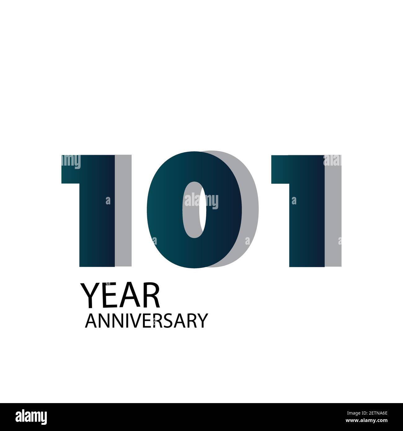 Happy birthday number 101 greeting Banque de photographies et d’images ...