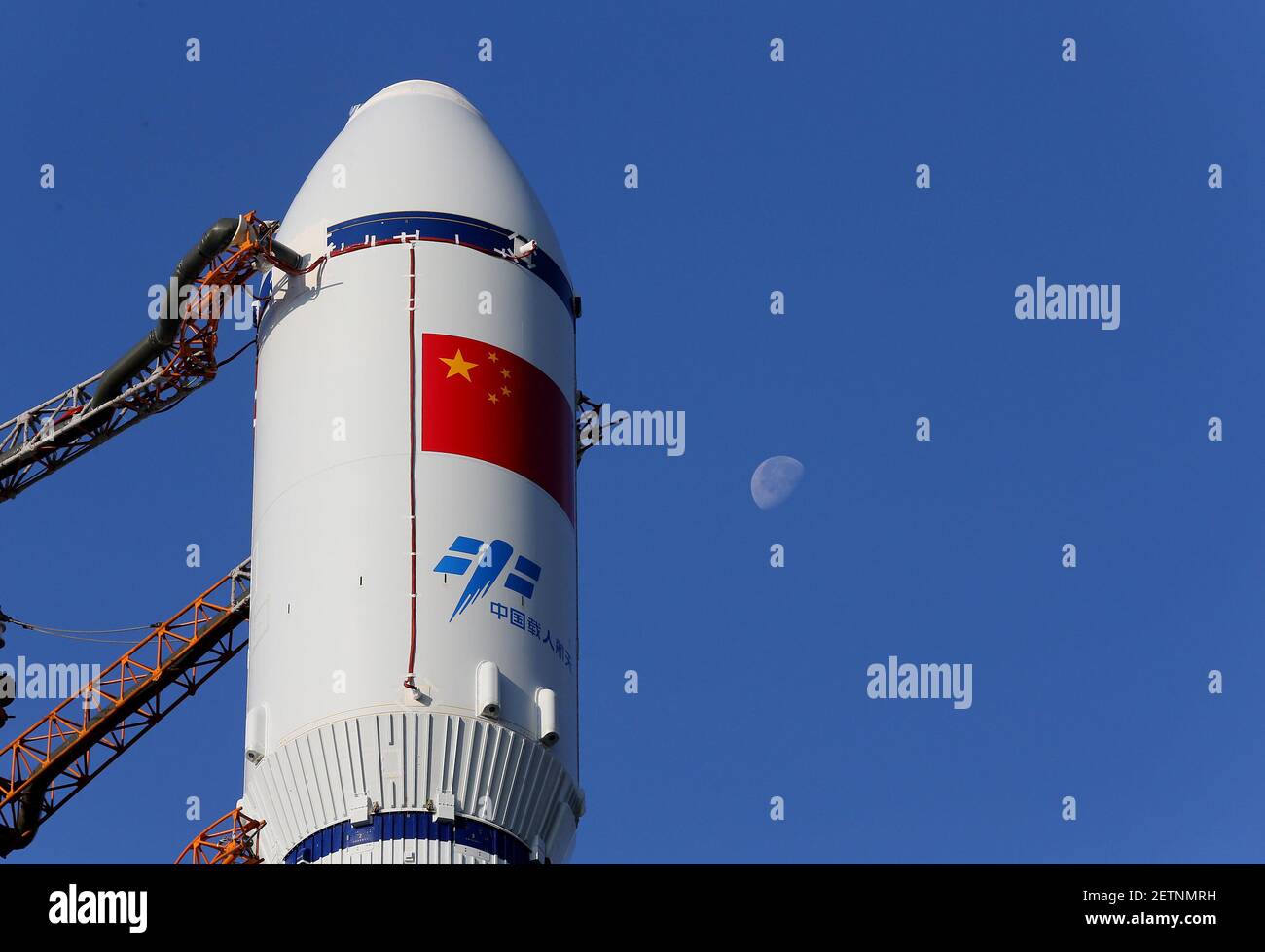 (170417) -- WENCHANG, le 17 avril 2017 (Xinhua) -- la photo prise le 17 avril 2017 montre une ...