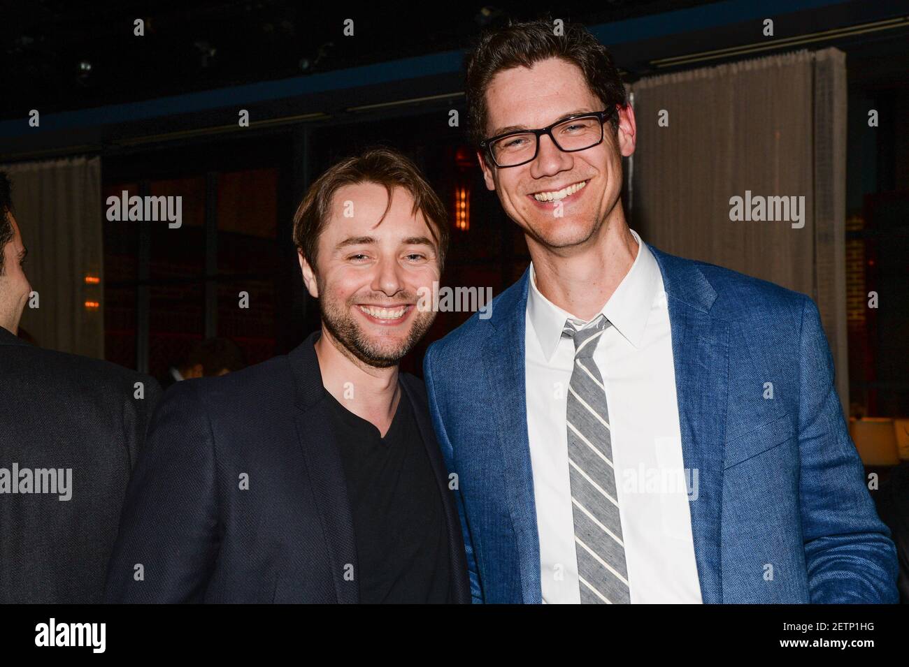 NEW YORK - 20 AVRIL : Vincent Kartheiser et Andy Baker assistent à la ...