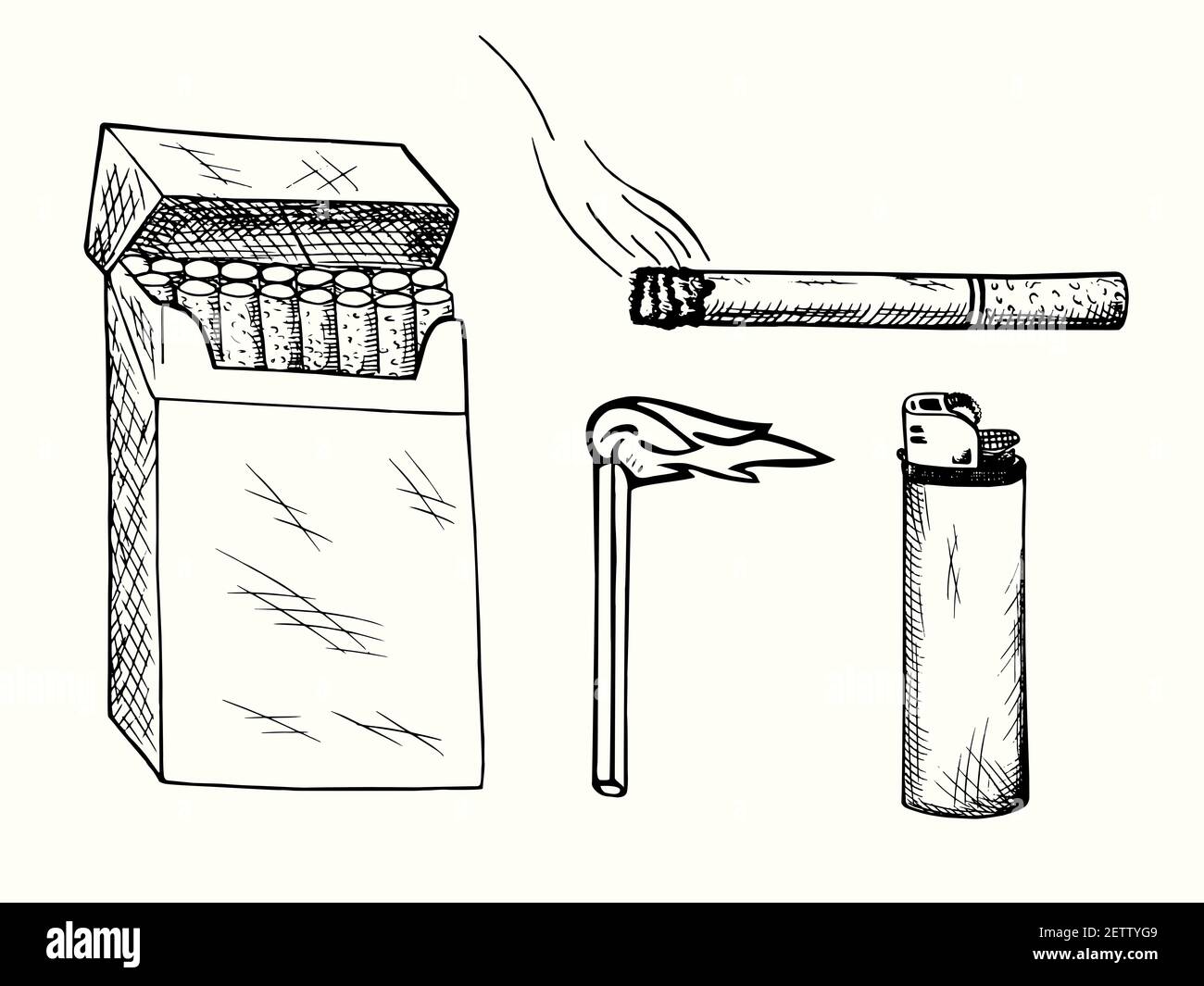 Comment Dessiner Un Paquet De Cigarettes