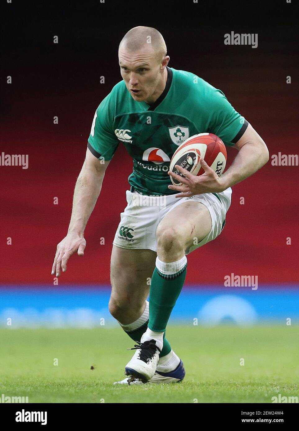 Keith Earls d'Irlande lors du match Guinness des six Nations au stade ...