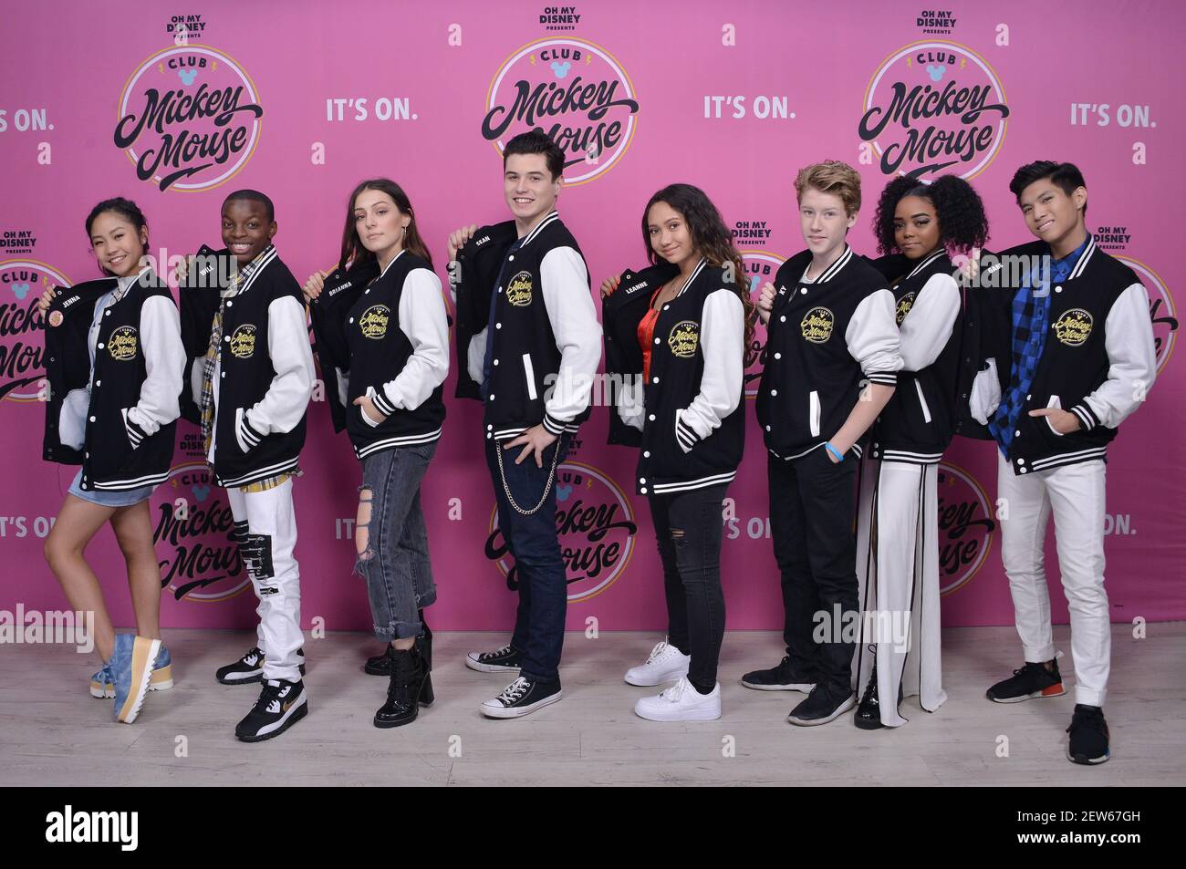 (G-D) 'Club Mickey Mouse' Cast - Jenna Z. Alvarez, Big will Simmons ...