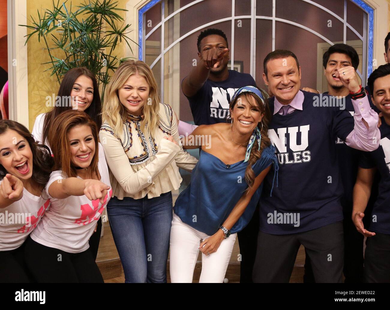 L'actrice Chloe Grace Moretz, Karla Martinez et Alan Tacher sont vus ...