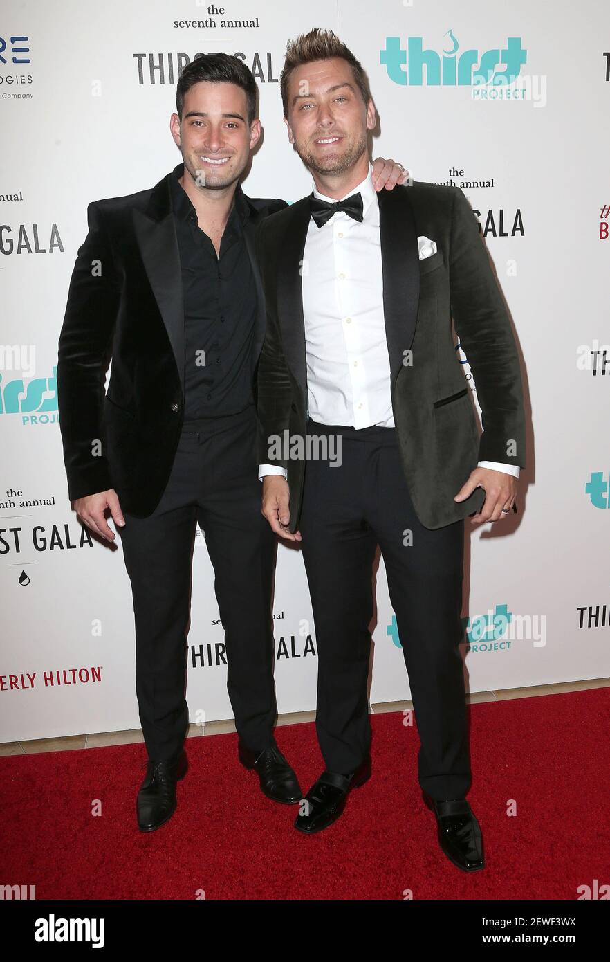 Michael Turchin, lance Bass. 7e gala annuel de soif tenu à l'hôtel ...