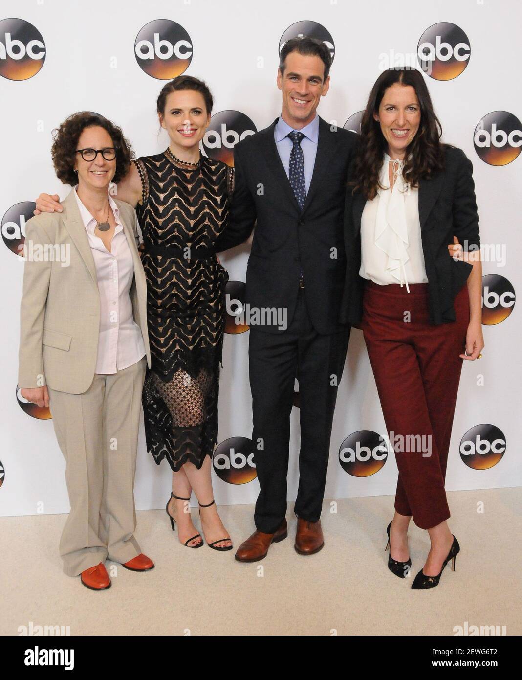 Liz Friedman, Hayley Atwell, Eddie Cahill, Liz Friedlander participant ...
