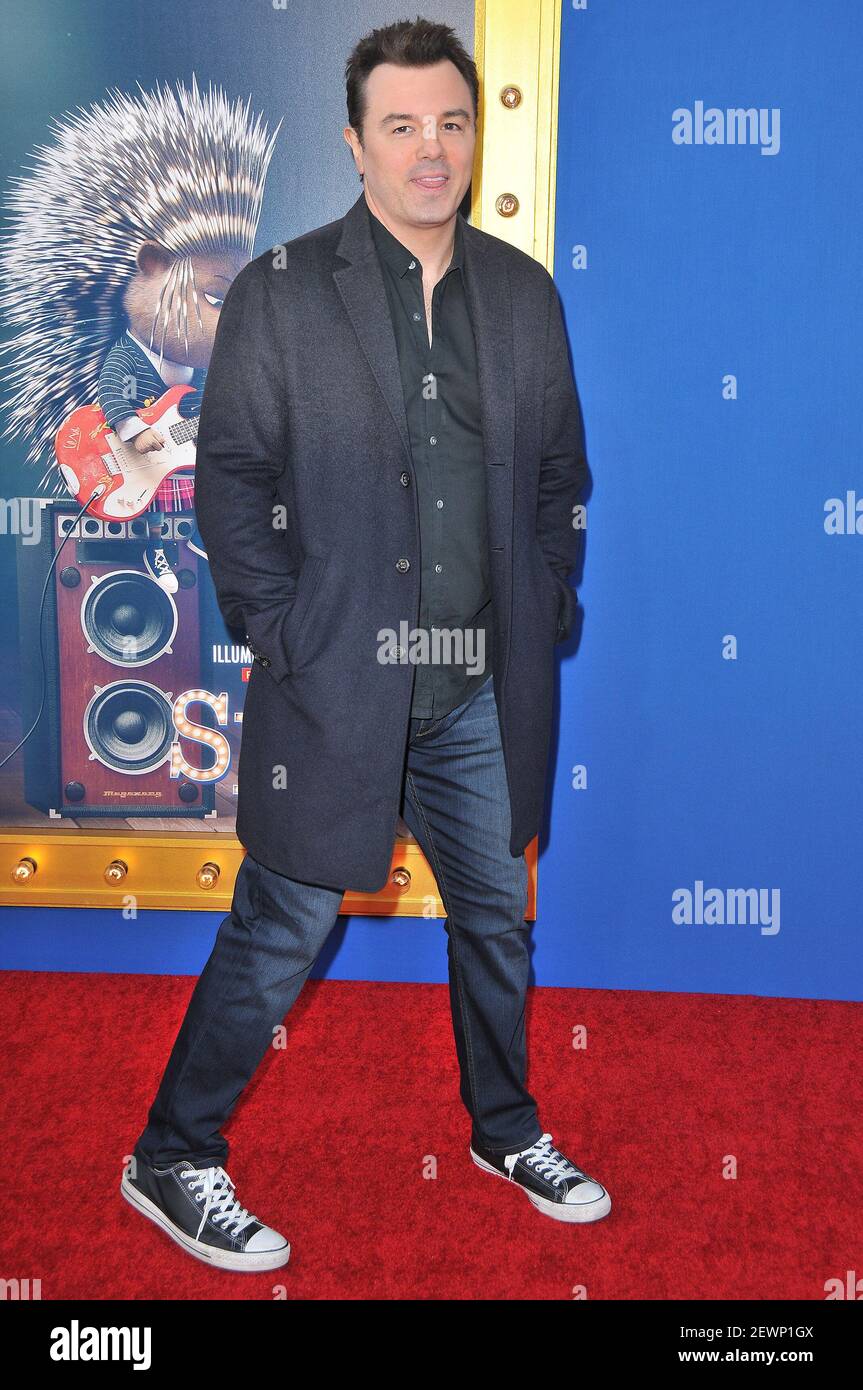 Seth MacFarlane arrive à Universal Pictures 'Sing' Premiere qui a eu ...