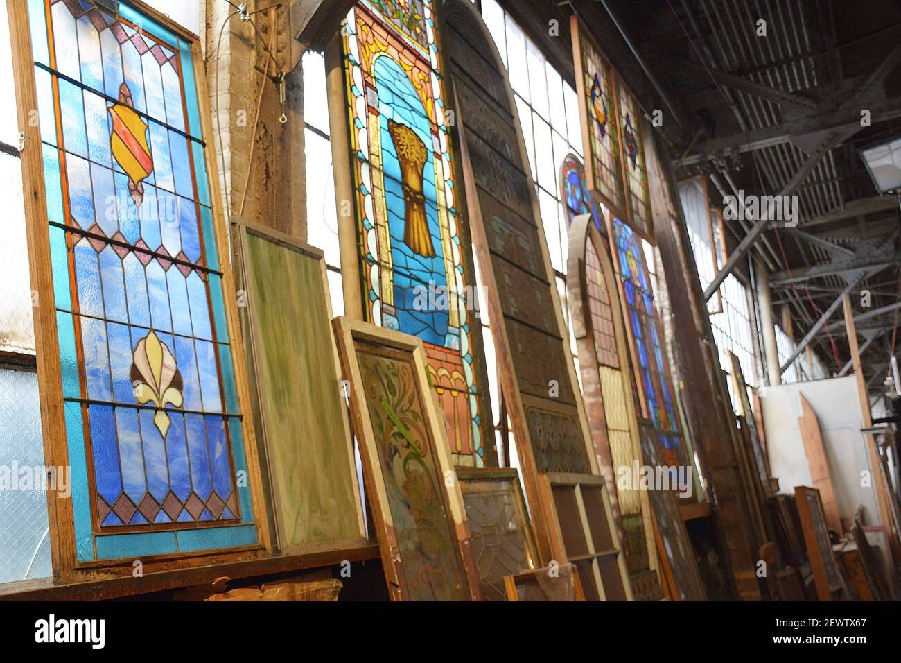 Olde Good Things, Scranton, Pennsylvanie. Images d'une entreprise d ...